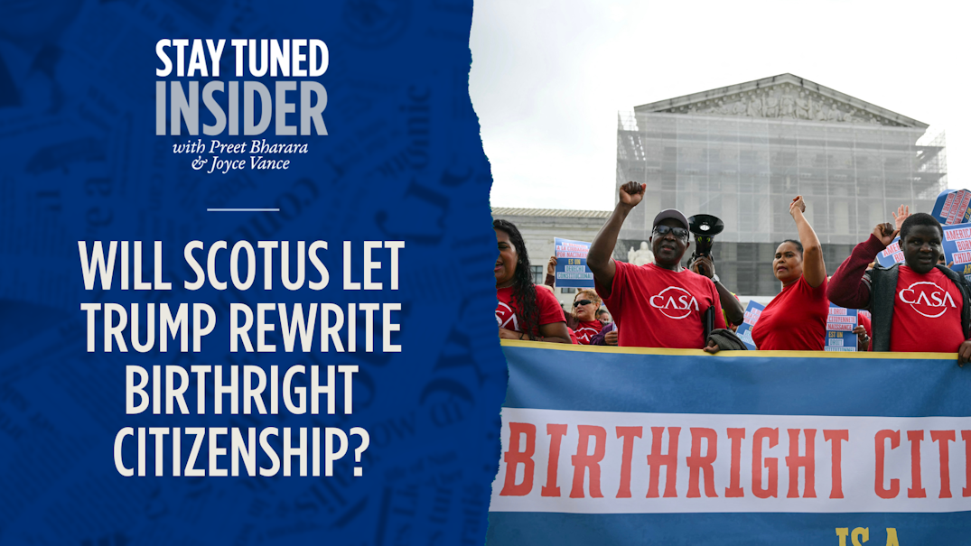 Will SCOTUS Let Trump Rewrite Birthright Citizenship? (with Michael ...